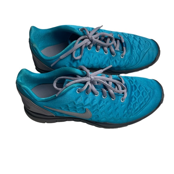 Nike | Shoes | Womens Turquoise Nike Free Sneakers Size 9 | Poshmark
